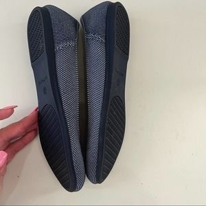 Rothy's | Shoes | Rothys Navy Grey Birdseye Round Toe Flat Size 7 ...
